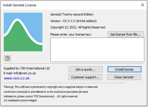 Install Genstat License • Genstat Knowledge Base