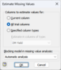 Estimate Missing Values • Genstat Knowledge Base 2024