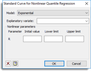 Nonlinear Quantile Regression Standard Curves • Genstat Knowledge Base 2023