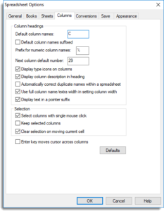 Columns • Genstat Knowledge Base 2023