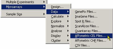 Affymetrix Microarray Example • Genstat Knowledge Base