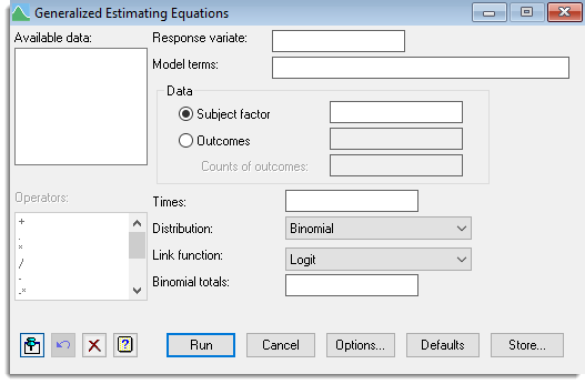 Generalized Estimating Equations (GEE) • Genstat Knowledge Base