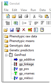 QTL Data Space • Genstat Knowledge Base