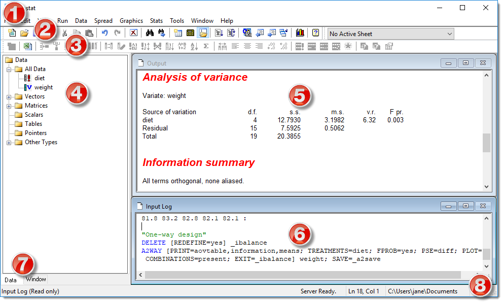 A Visual Guide to Genstat • Genstat Knowledge Base