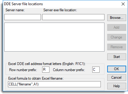 Excel and Dynamic Data Exchange • Genstat Knowledge Base