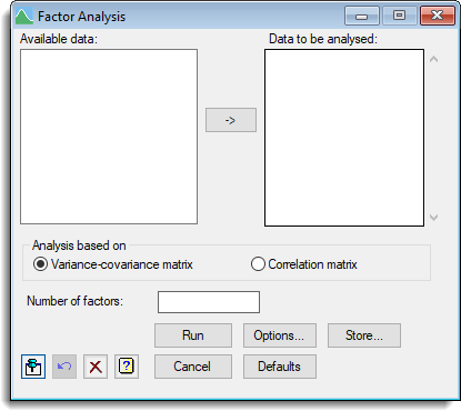 Factor Analysis • Genstat Knowledge Base