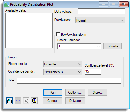 Probability Distribution Plot • Genstat Knowledge Base