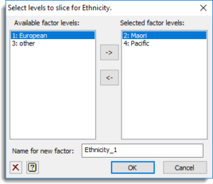 Table Examples • Genstat Knowledge Base