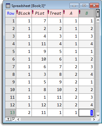 Factor Divide • Genstat Knowledge Base