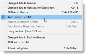 Sheets • Genstat Knowledge Base