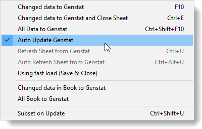 Sheets • Genstat Knowledge Base